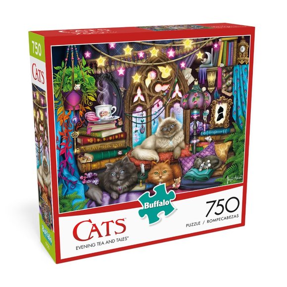 Buffalo Games | Games | Buffalo Games Cats Collection Evening Tea Tales ...